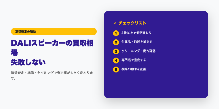 DALIスピーカーの買取相場｜EPICON・RUBICON・OPTICON人気モデル【2026年】 - オーディオマニア